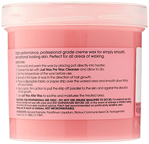 Salon System Just Wax Ideal Cream Wax for Short/ Stubborn Hair 450g