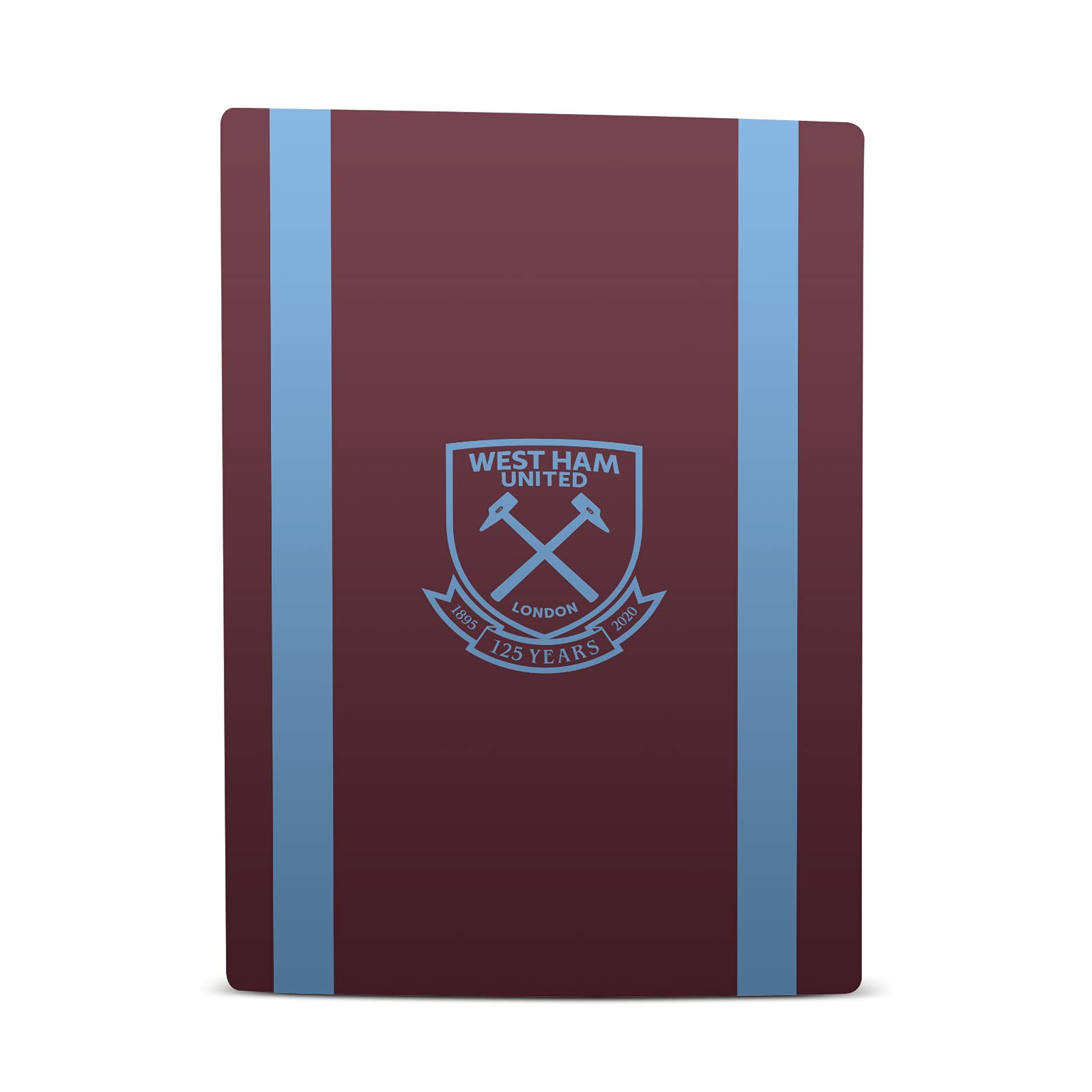 Head Case Designs Officially Licensed West Ham United FC Jersey 2020/21 Home Kit Vinyl Faceplate Sticker Gaming Skin Decal Cover Compatible With Sony PlayStation 5 PS5 Digital Edition Console