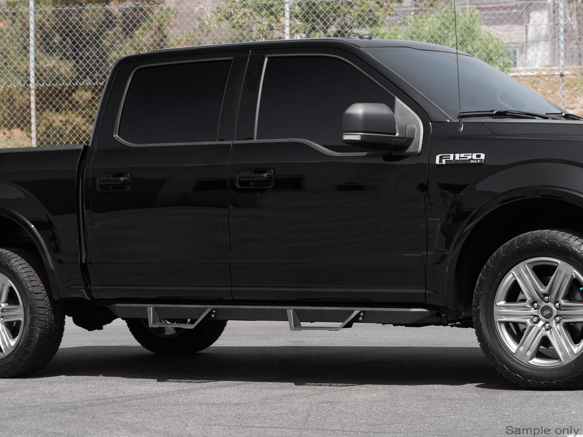 Armordillo 8704936 MS Series Drop Steps Step Bar - Matte Black Fits 2004-2008 Ford F150 F-150/2006-2008 Lincoln Mark LT Supercrew Crew Cab