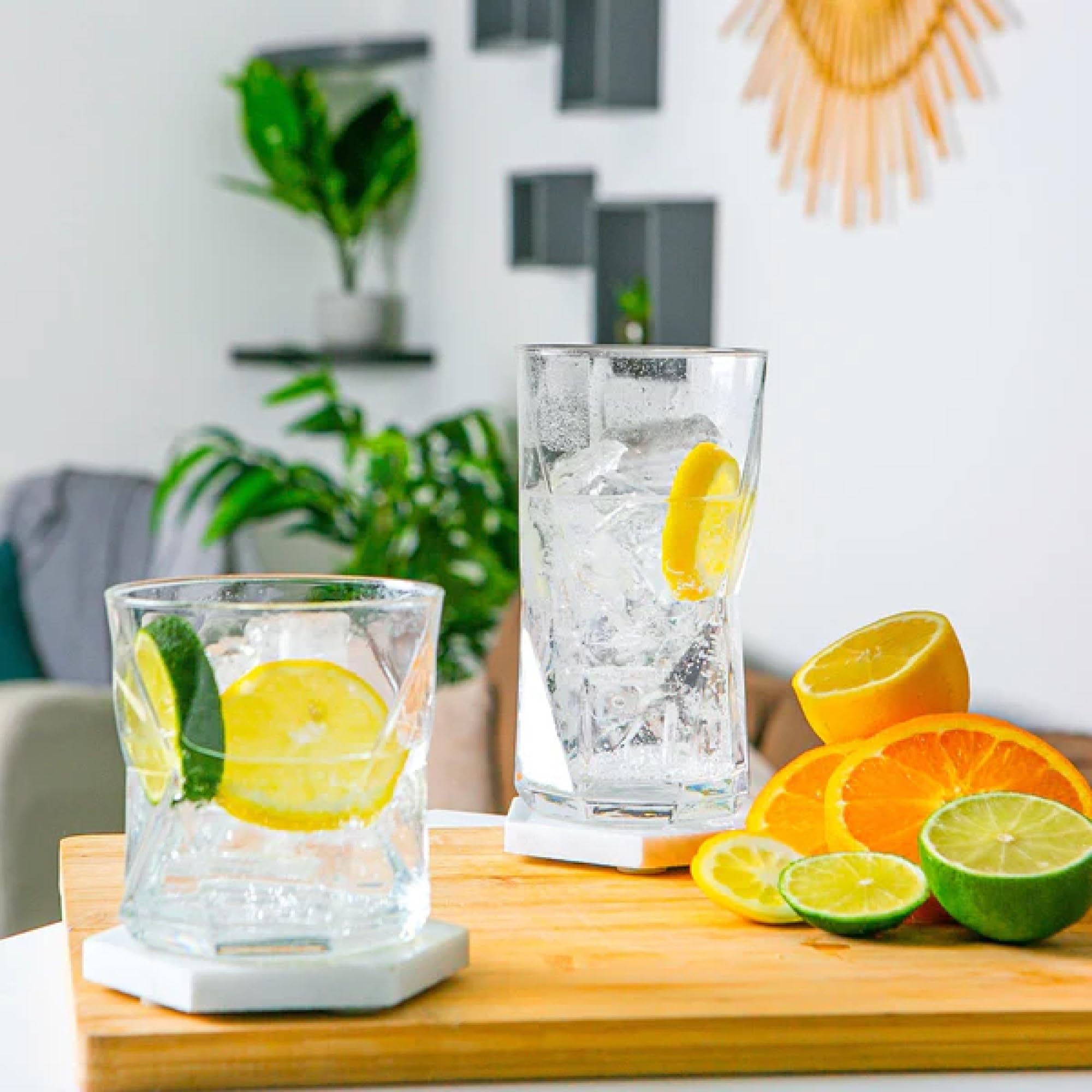 Bormioli Rocco Cassiopea Double Old Fashioned Glass, Set of 4