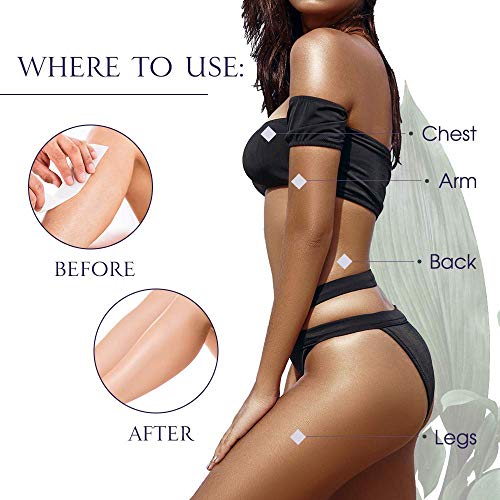 Satin Smooth Non-Woven Cloth Waxing Strips, Large, 100 ct x 1 pack