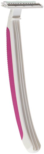 Schick Hydro Silk Slim Twin ST 2 Disposable Razors for Women Sensitive Skin Shaving Razor - 12 Count