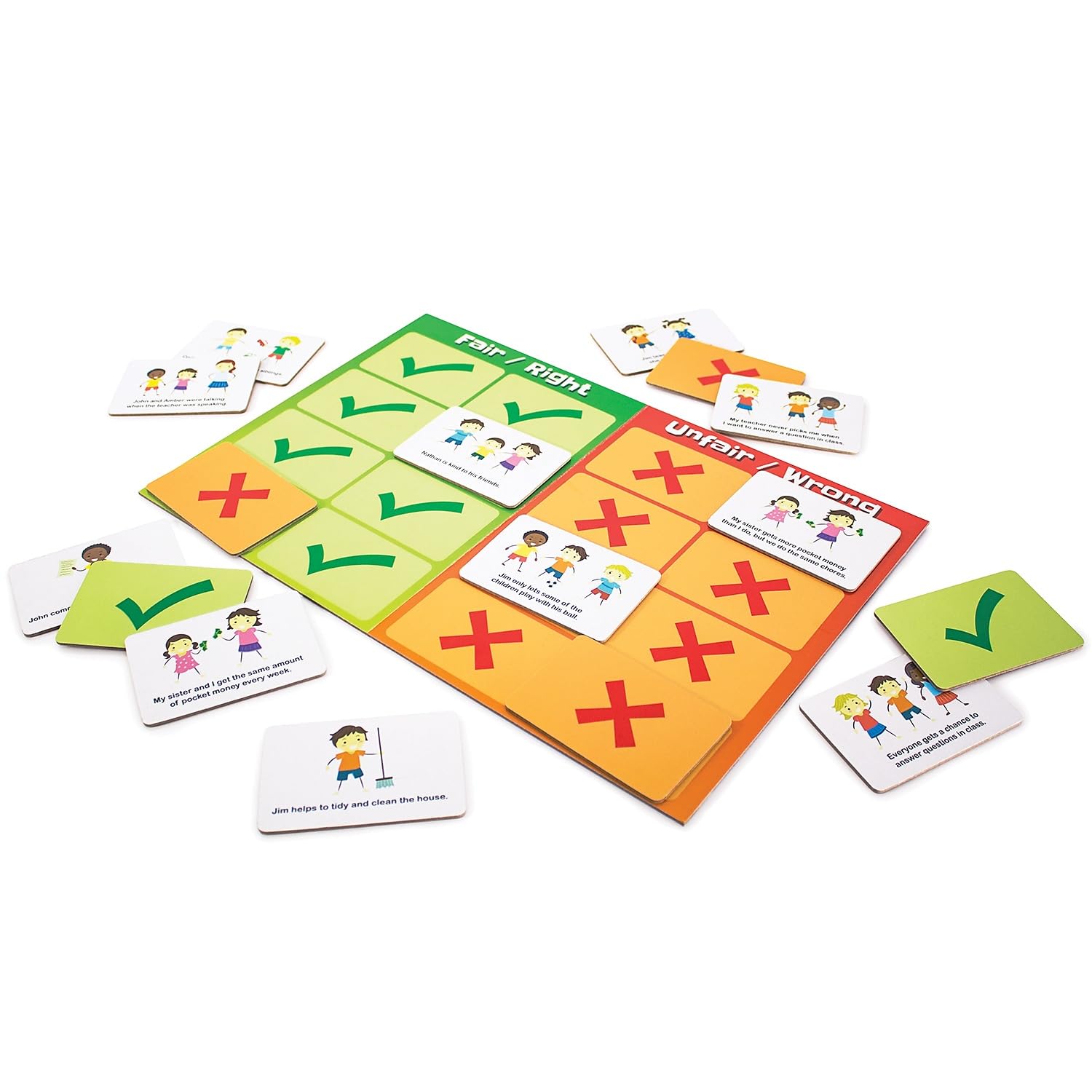 Junior Learning 6 Social Skills Games,Multi