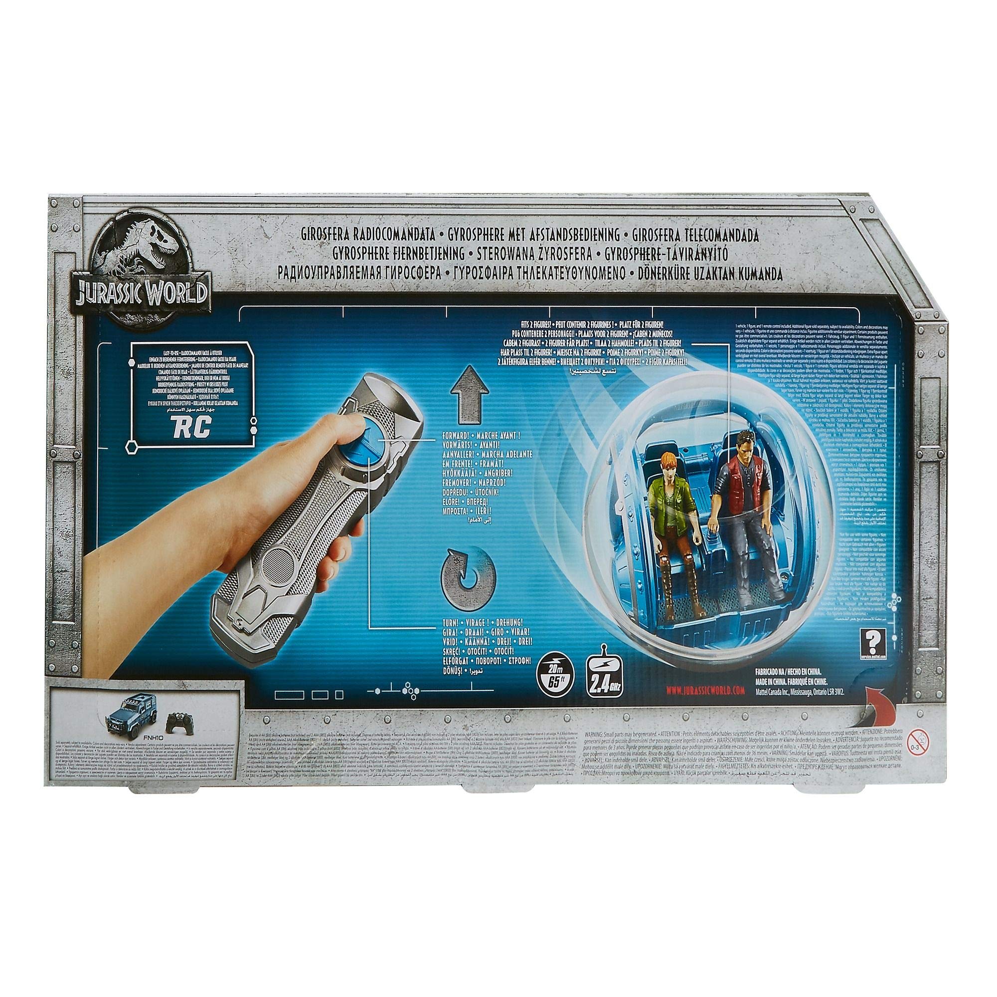 JURASSIC WORLD RC VEHICLE Gyrosphere RC