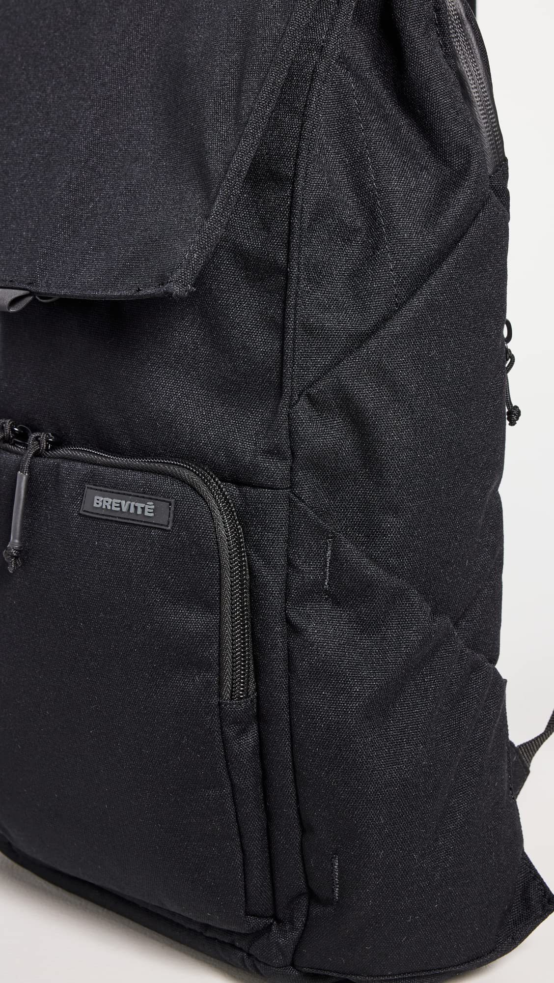 BREVITE The Daily Backpack, Triple Black, One Size