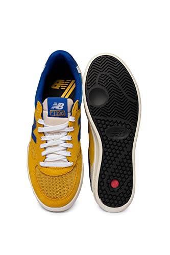 New Balance Men's Ct300 V3 Sneaker, Yellow/Royal, 9