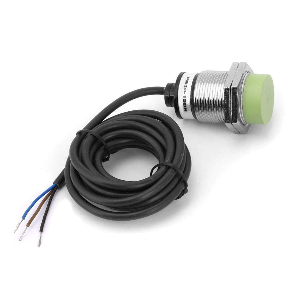 Beennex Nickel Plated Brass PR30-15DN NPN NO Inductive Proximity Sensor Switch Detection 15mm