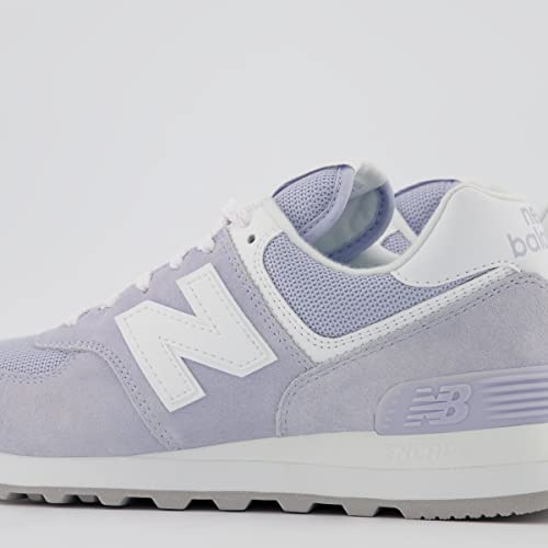 New Balance Women's 574 V2 Essentials Sneaker, Violet Haze/White, 11