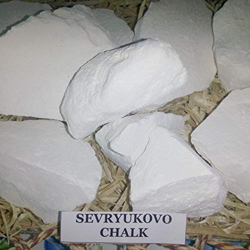 Chalk Edible Eating, Chalk Sevryukovo 1 Lb (450gr.), Natural Chalk