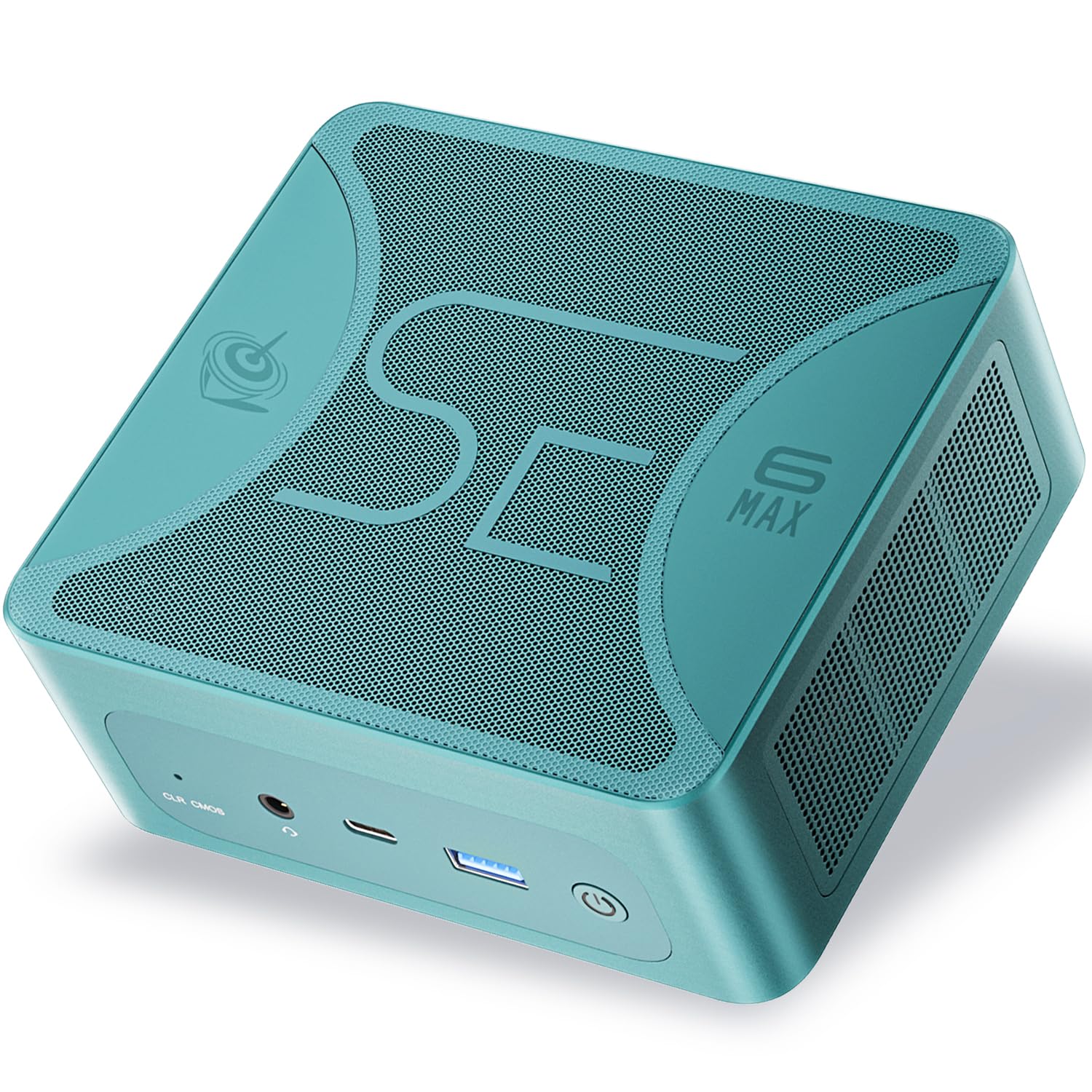 Beelink SER6 MAX Mini PC, Ryzen 7 7735HS (8C/16T, up to 4.75GHz) Mini Computer, AMD Radeon 680M, 16GB DDR5+1TB Micro Desktop, Small Gaming PC Quad Displays HDMI+DP+Dual USB4, 2.5Gbps, WiFi 6+BT5.2