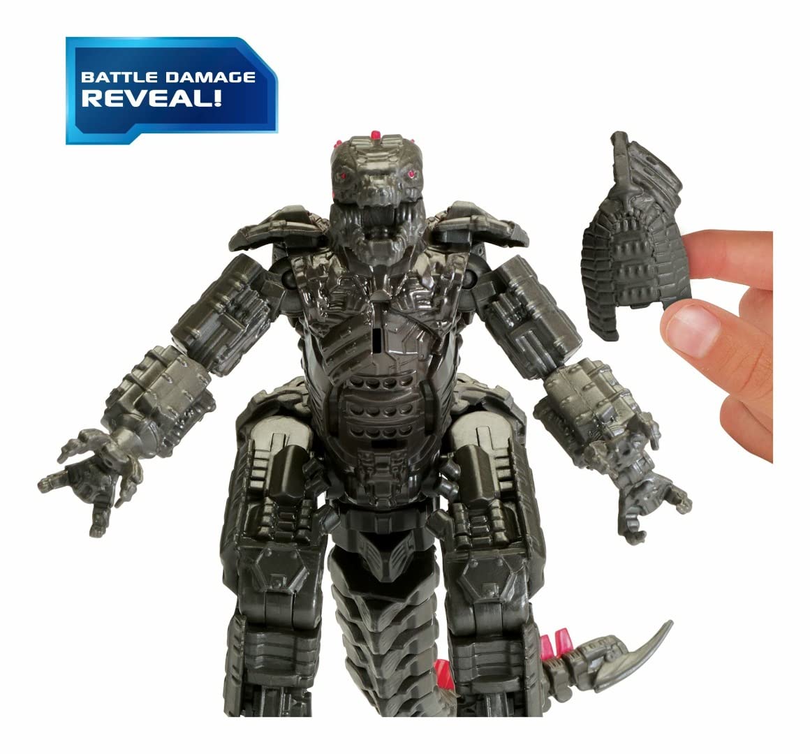 MonsterVerse Godzilla vs Kong 6" Battle Mechagodzilla w/Proton Scream,Multicolor,MNG11000 (Packaging May Differ)