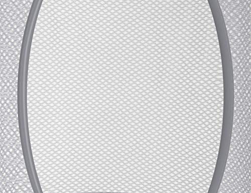 Libeder Mesh Hanging Storage Space Saver Bags Organizer,Foldable Storage Organizer 4 Compartments Toy Storage Basket for Kids Room Bathroom 2 Sets Grey