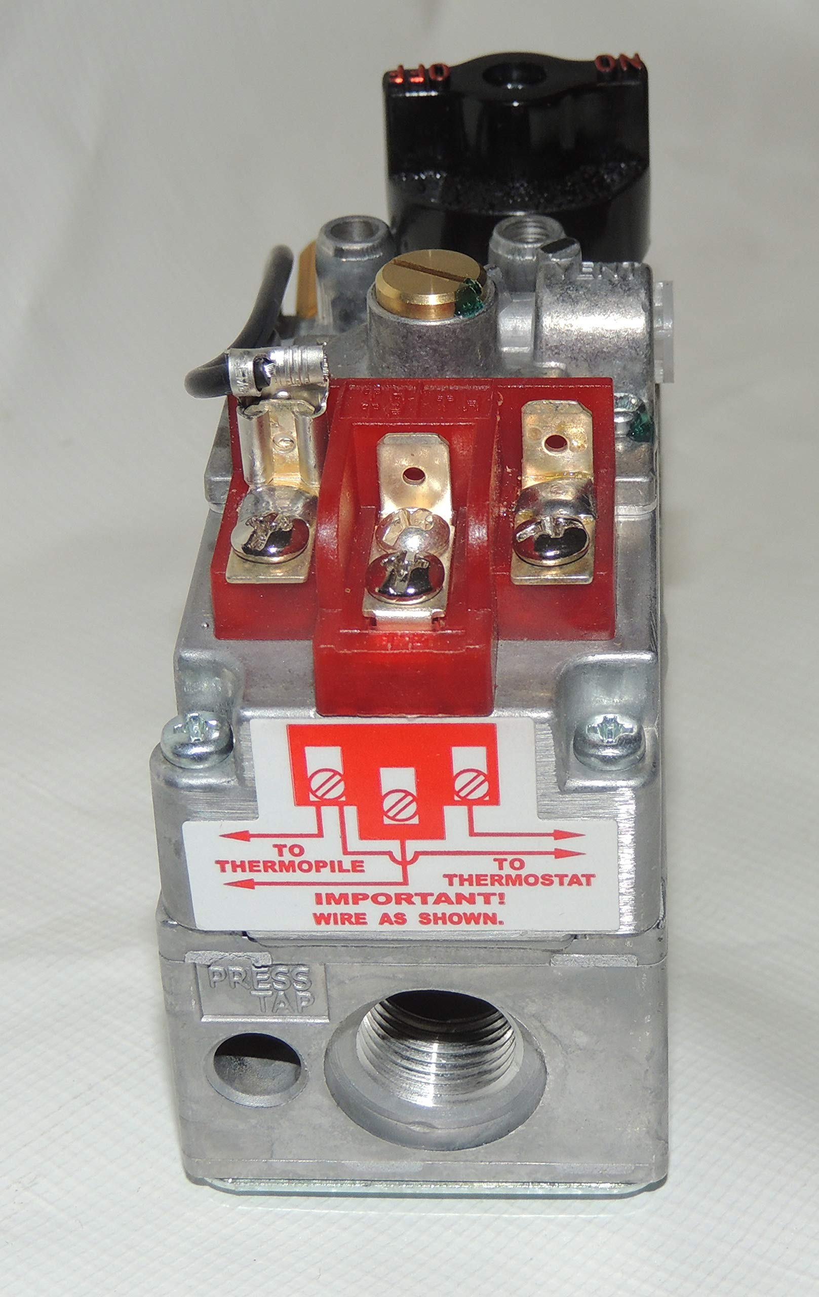 Hearth Products Controls Dexin 6003 Series Replacement Millivolt Valve (200-D), Natural Gas