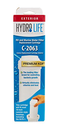 Camco Hydro Life 52412 C-2063 Replacement Cartridge, purple, standard