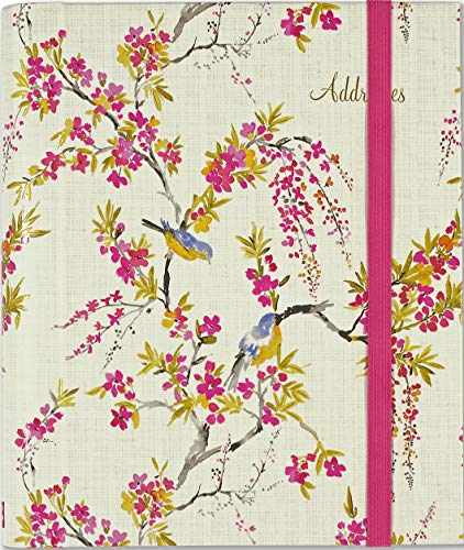 Blossoms & Bluebirds Large Address Book