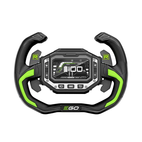 EGO POWER+ ZT4205S 42-Inch 56-Volt Lithium-ion Cordless Zero Turn Radius Mower with e-Steer™ Technology with (4) 12.0Ah Batteries and Charger Included