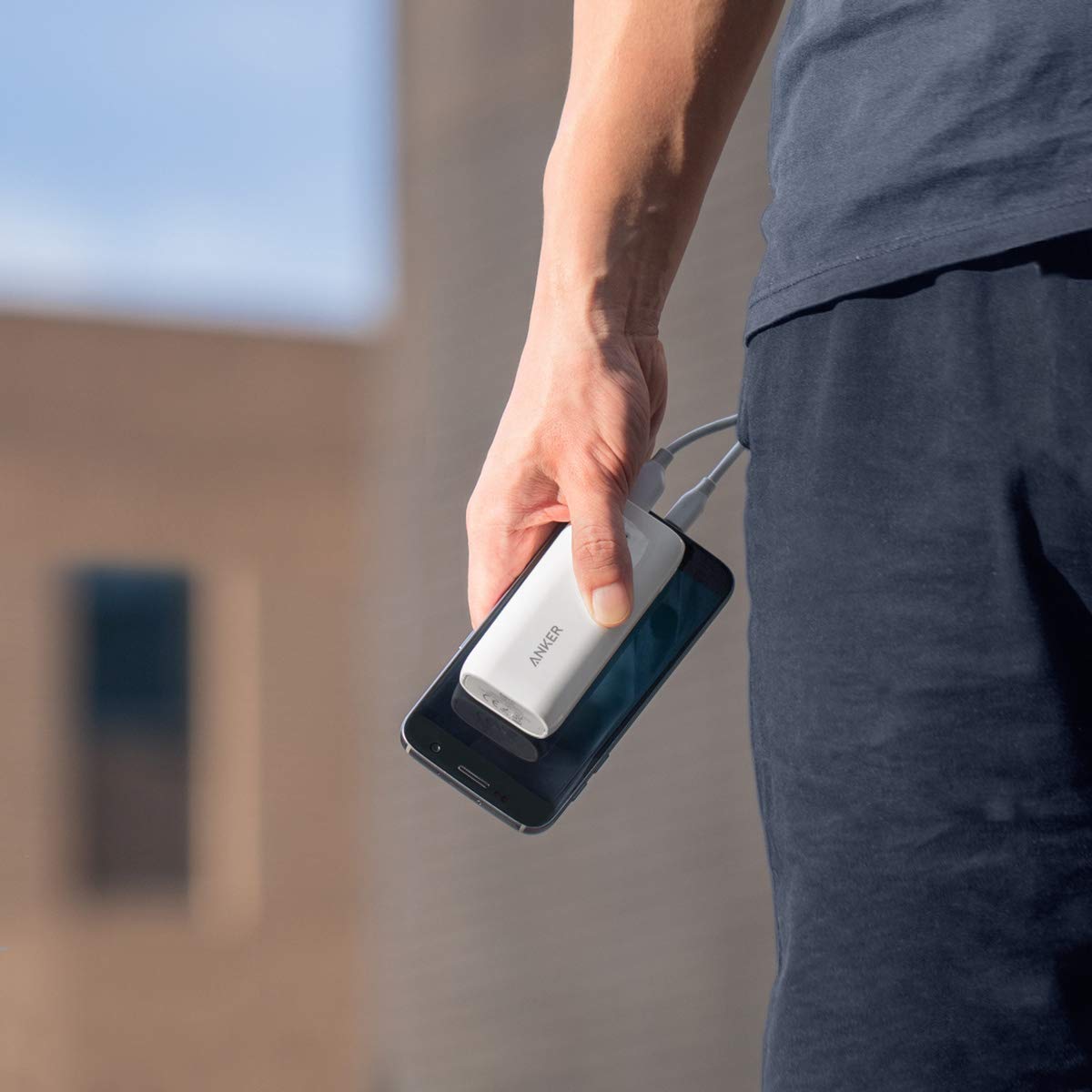 Anker [Upgraded to 6700mAh] Astro E1 Candy-Bar Sized Ultra Compact Portable Charger, External Battery Power Bank, with High-Speed Charging PowerIQ Technology