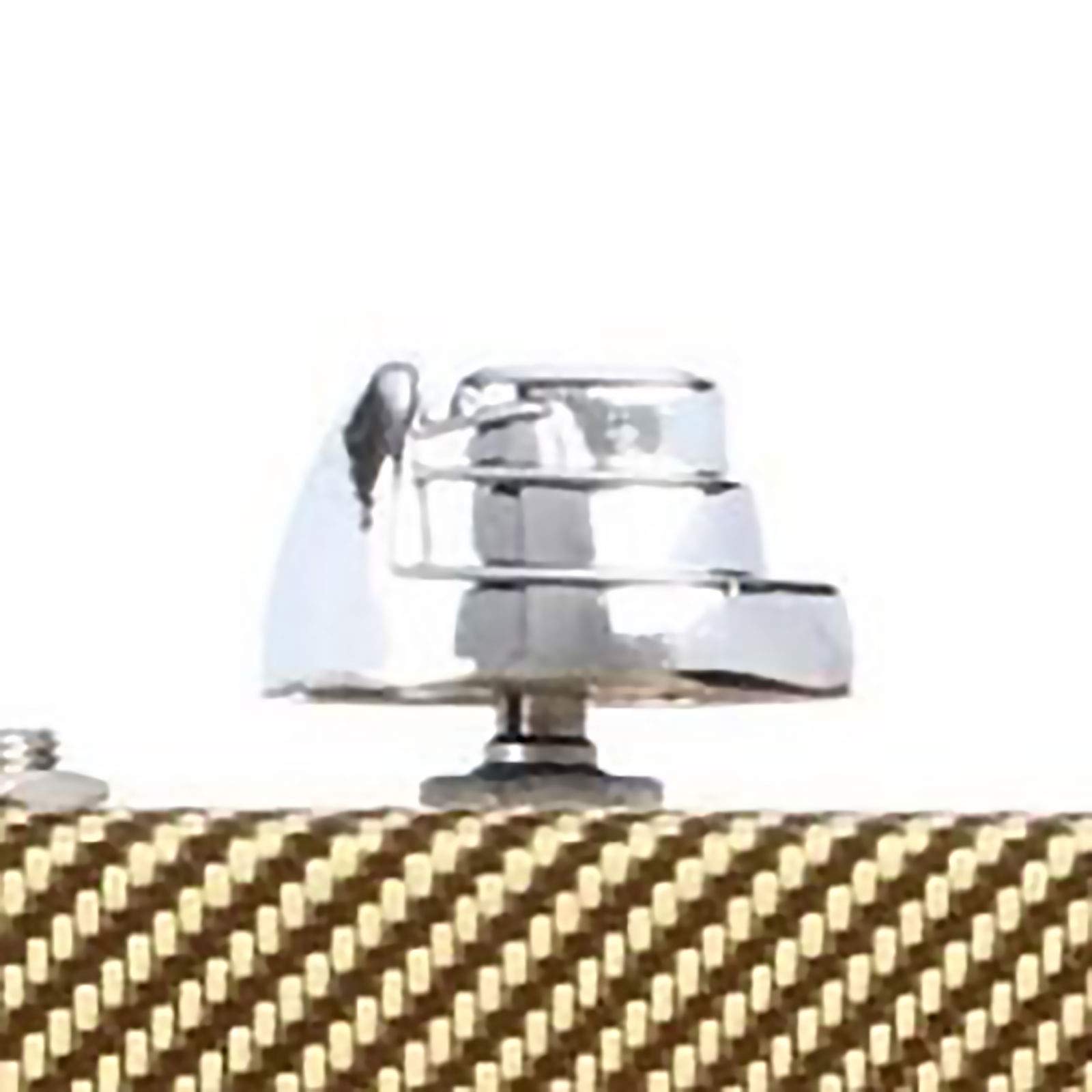 Authentic Pignose Guitar Amplifier Knob, Chrome