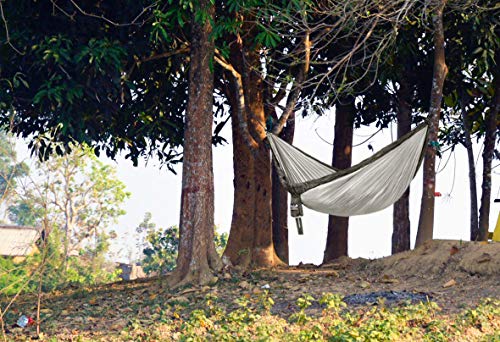 Better Outdoor Supply Camping Hammock - Portable Hammock Single or Double Camping Accessories w/Tree Straps Indoor or Outdoor use/Space Saver Design - Small Family Business