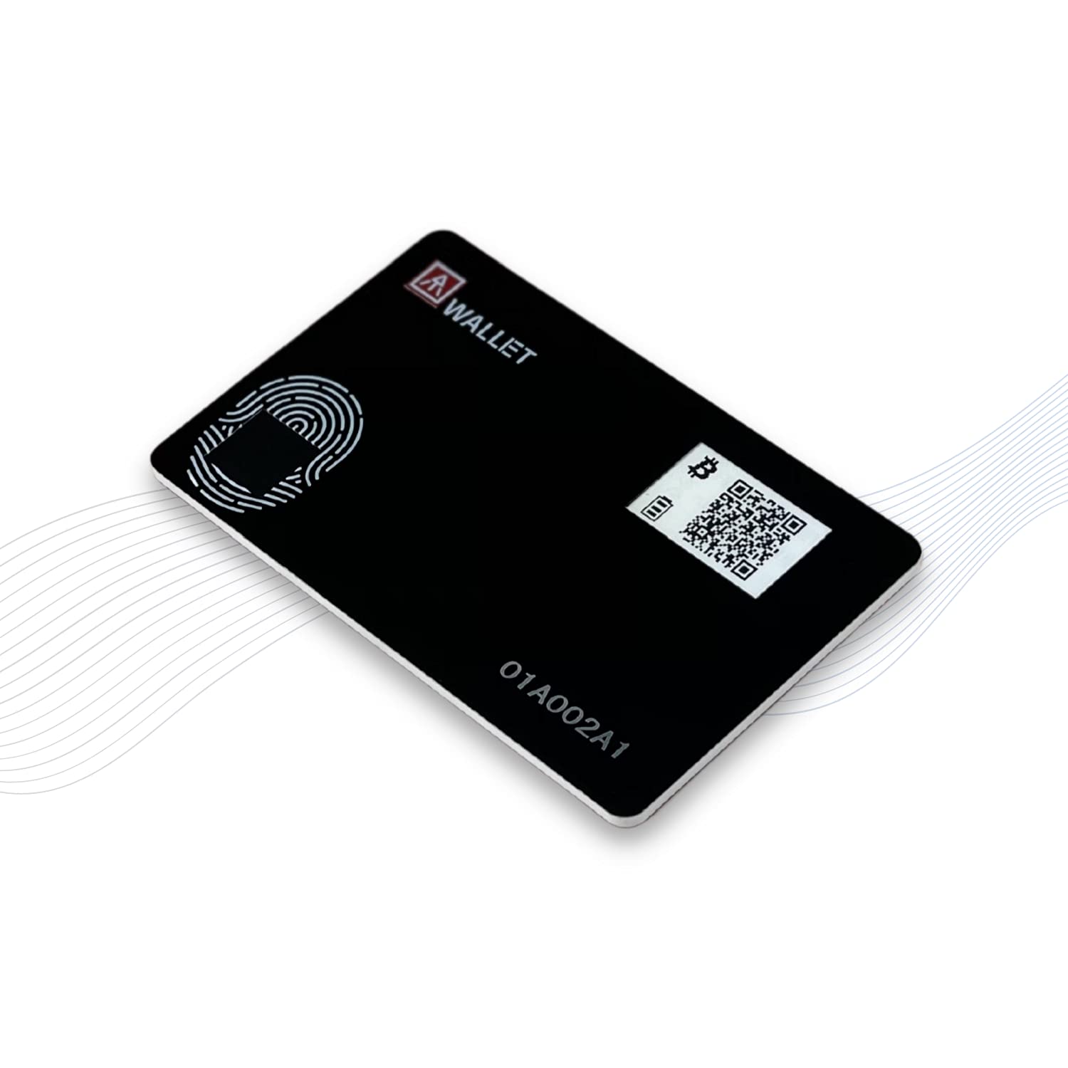 AUTHENTREND ATWallet - biometrics card type Fingerprint Crypto Wallet, support Bitcoin, Ethereum and ERC20 tokens and more with Biometric Security plus Convenience