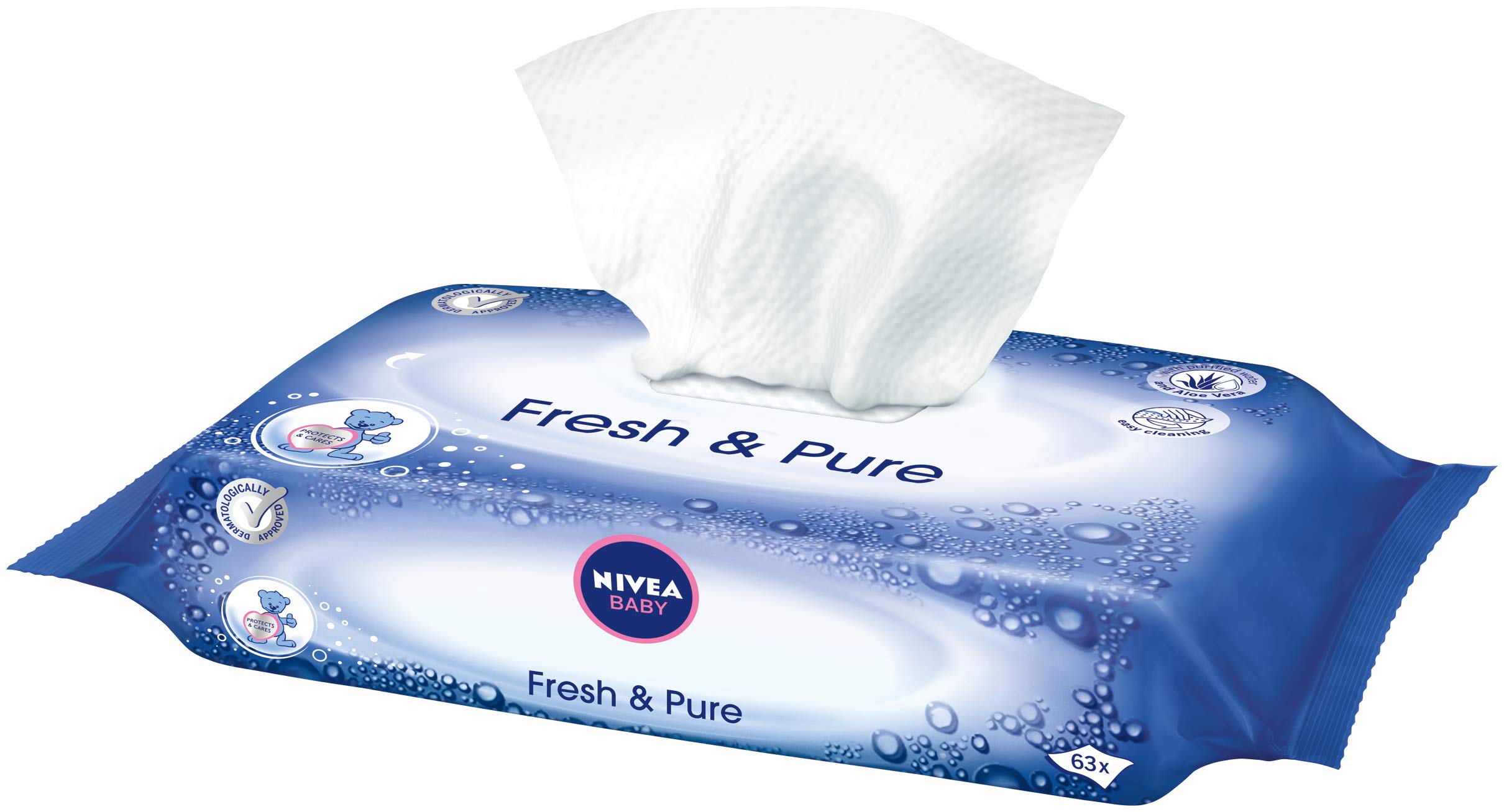 Nivea Baby Fresh & Pure Wet Wipes 63x