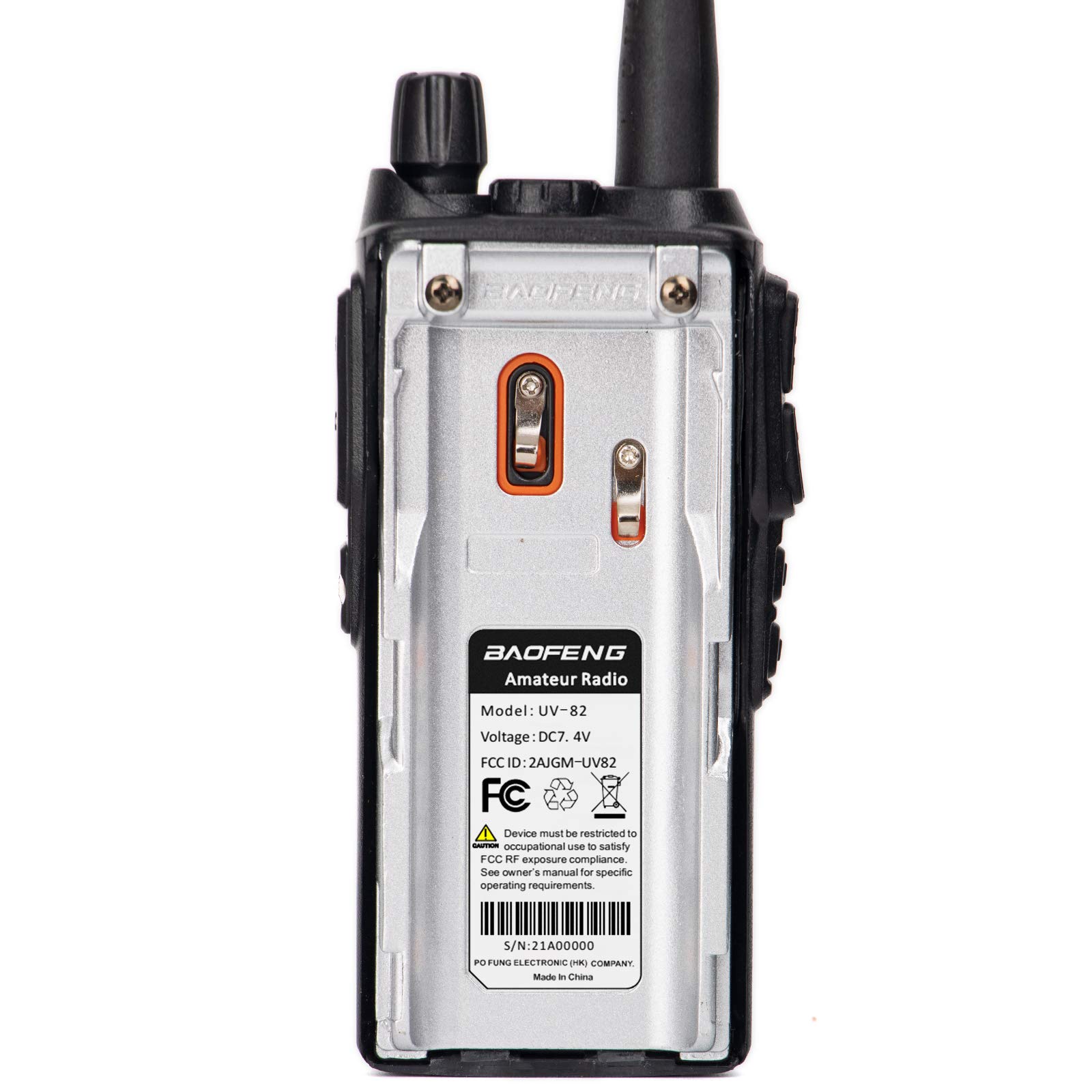 Baofeng UV-82 Baofeng Radio High Power Ham Radio Handheld with Wireless Programmer,Walkie Talkies with Earpiece, Extra 2800mAh Battery Hand Speaker Mic, Long Range Two-way Radio (1 Pack-Full Kits)