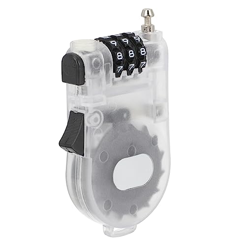 Anneome Coded Lock Snowboard Security Lock Snow Bike Lock Stroller Lock Bicycle Helmets Trail Cable Lock Baby Snowboard Bike - Lock Snowboarding Gear Trolley Case Ski Board