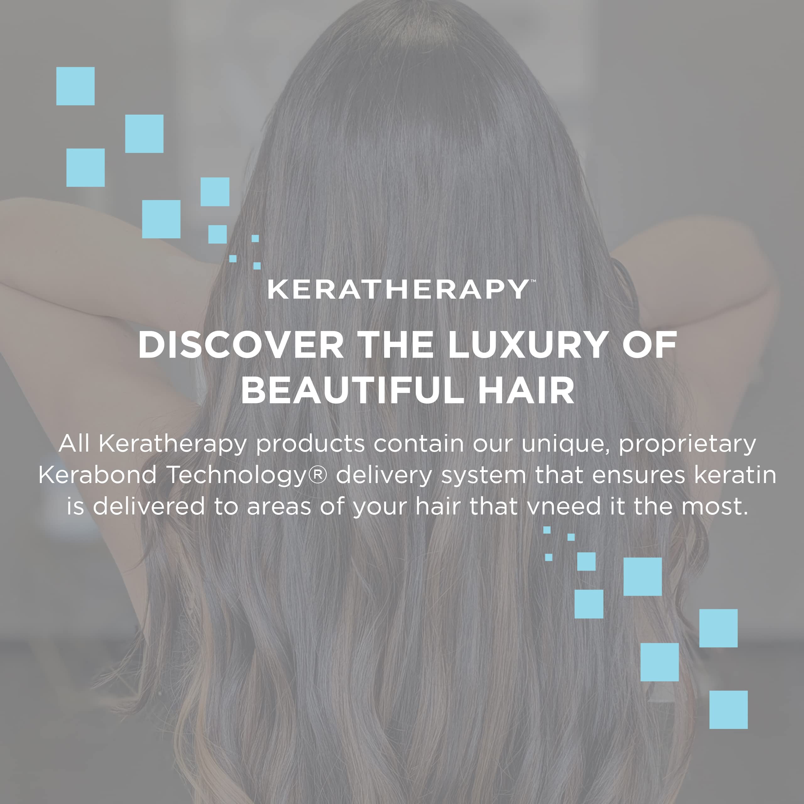 Keratherapy Keratin Infused Moisture Shampoo, 10.1 fl. oz., 300 ml - Anti Frizz Moisture Shampoo for Oily Scalp and Dry Ends - Kerabond Technology, Aloe Vera, & Willow Bark