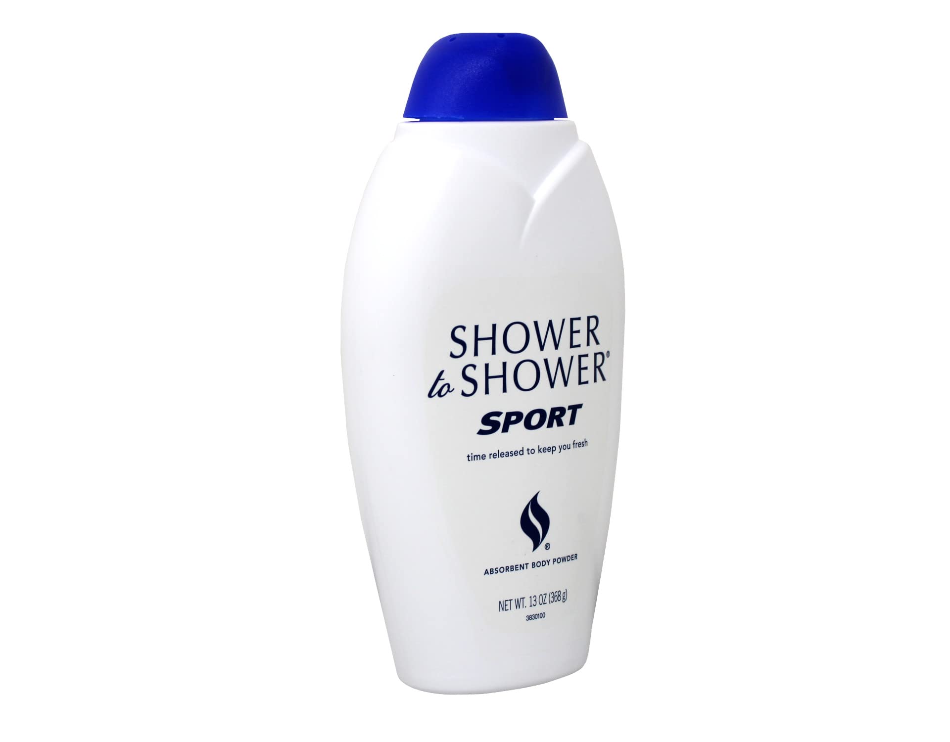 Shower to Shower Absorbent Body Powder, Sport, 13-Ounce Bottles (Pack of 4)