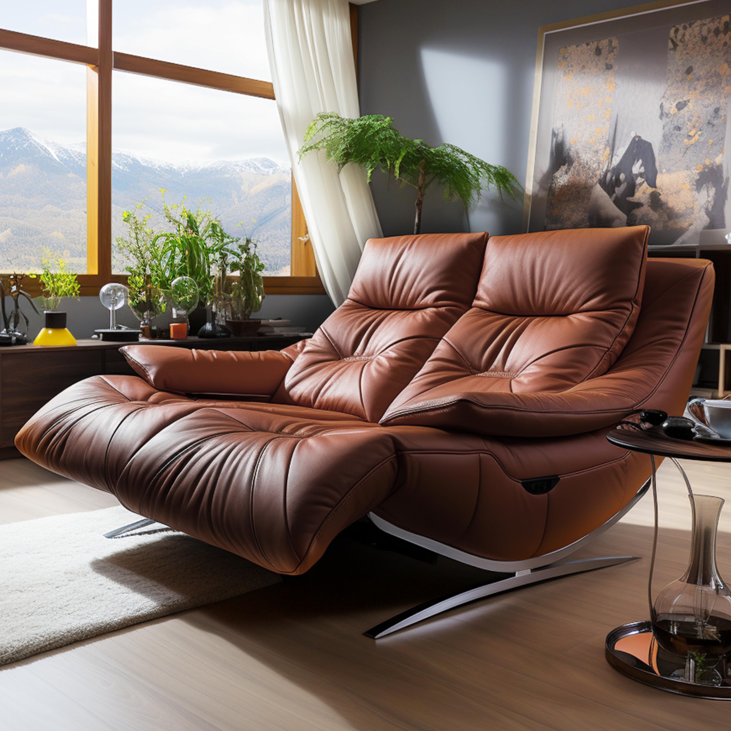 FUNCOLOR Black Faux Leather Upholstery: 54" x 36" Soft Synthetic PU Faux Leather by The Yards