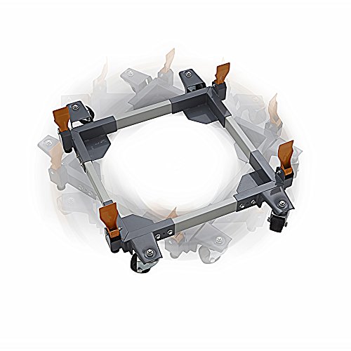 Bora Portamate Mobile Base PM-3550 Industrial Strength with Swivel Wheels – Universal, Super Heavy Duty, Adjustable Rolling Kit, Dolly Roller for Equipment, Power Tools, Machines- 1500 lb Capacity