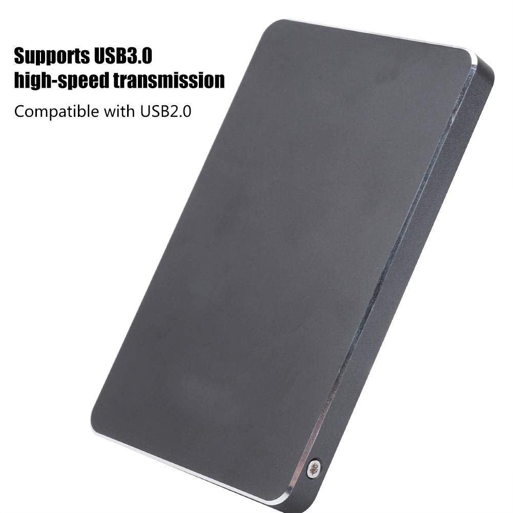ASHATA Mobile USB 3.0 Portable External Hard Drive, 2.5 Inches Portable USB3.0 External Mobile Hard Drive SSD HHD High Speed Transmission, Small Size with Large Capacity(160G)