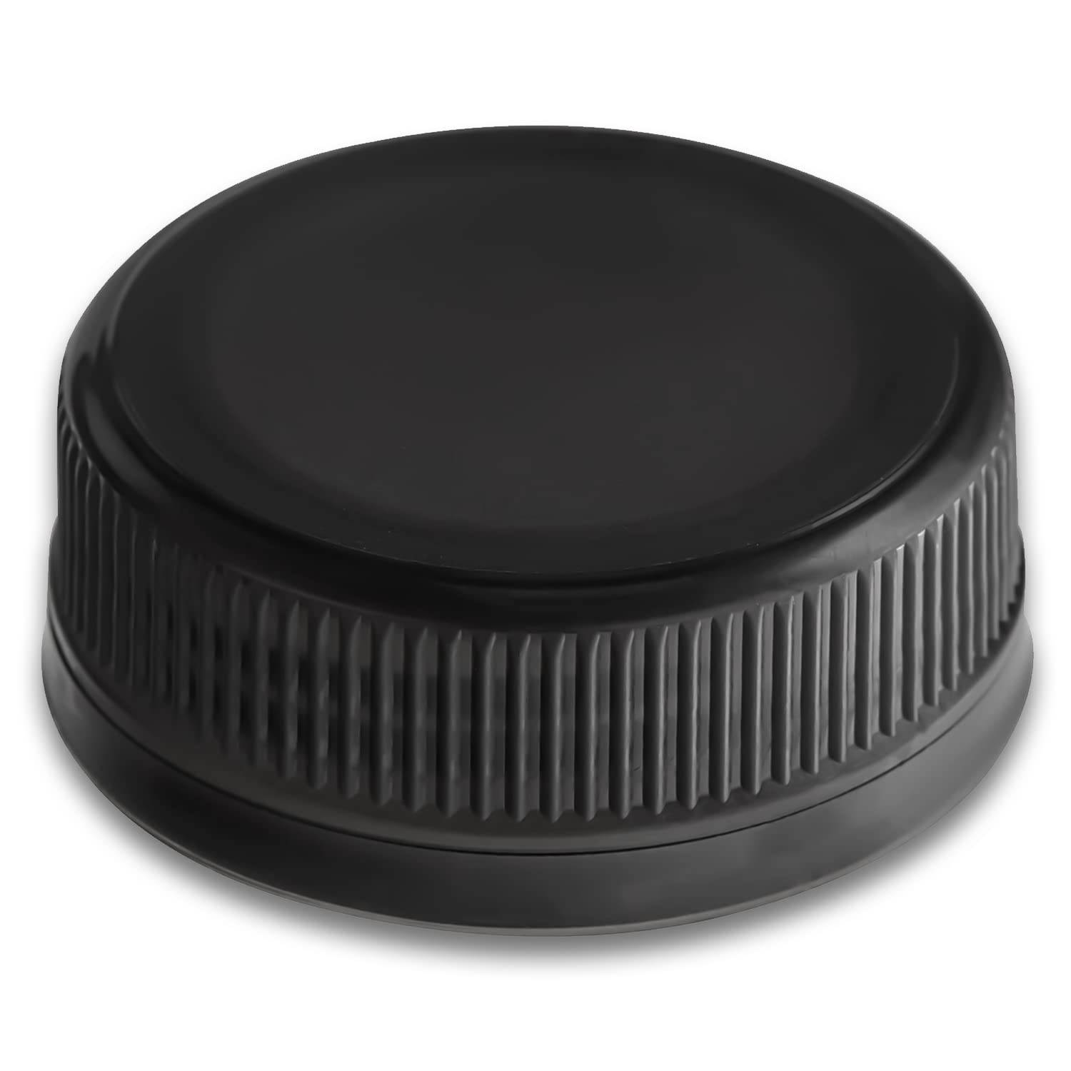 Bottle Caps Black Tamper Seal Lids 1,5" Cap for Bottle Screw 38 mm Cap Bottle Plastic Bottle Caps Juice Bottles Cap Bottle Lid Pack of 15