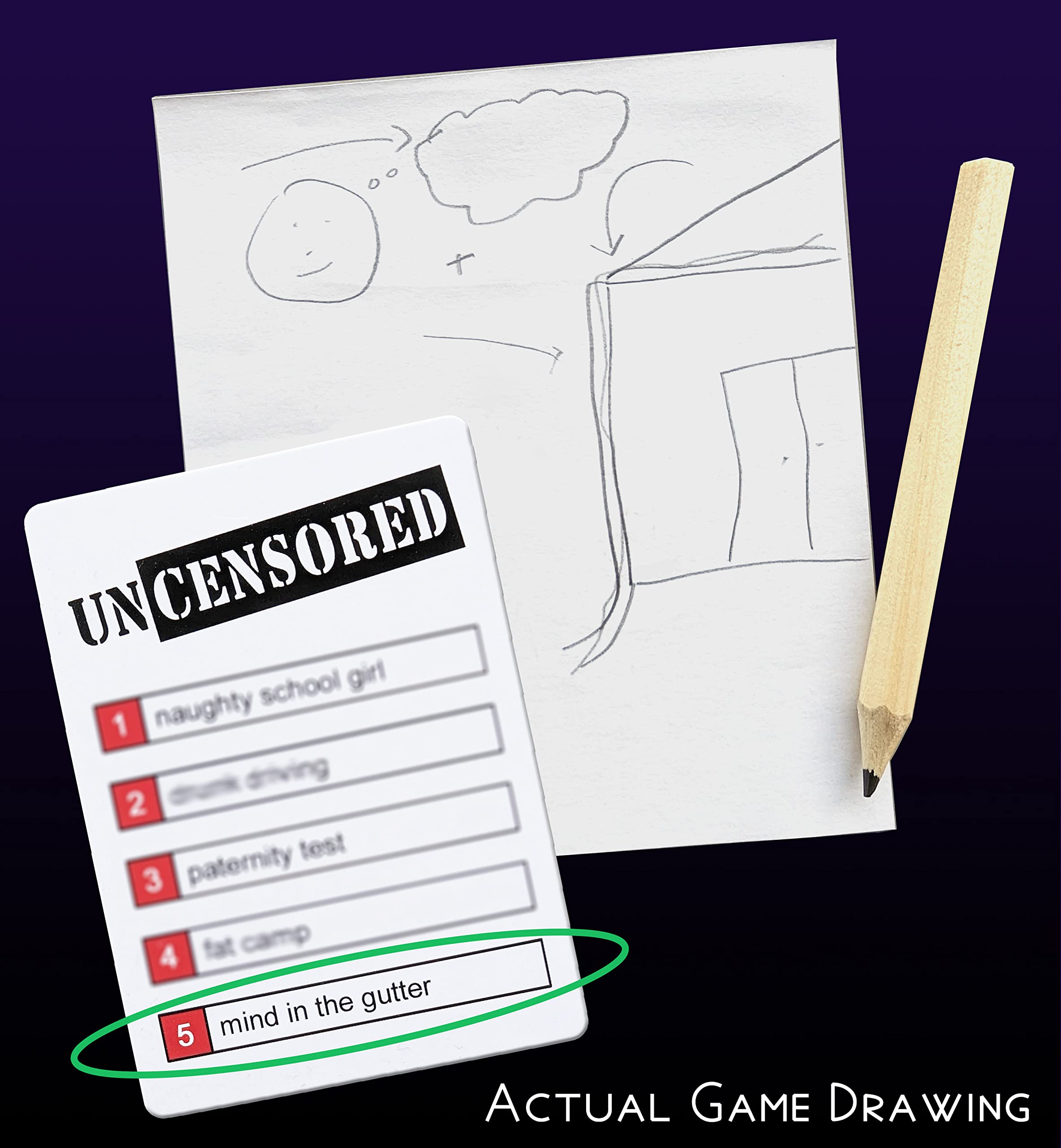 Drawing Without Dignity Combo Pack: Party Game + Expansion Pack 1 - A Twisted Funny Adult Party Game Version of The Classic Drawing Game…