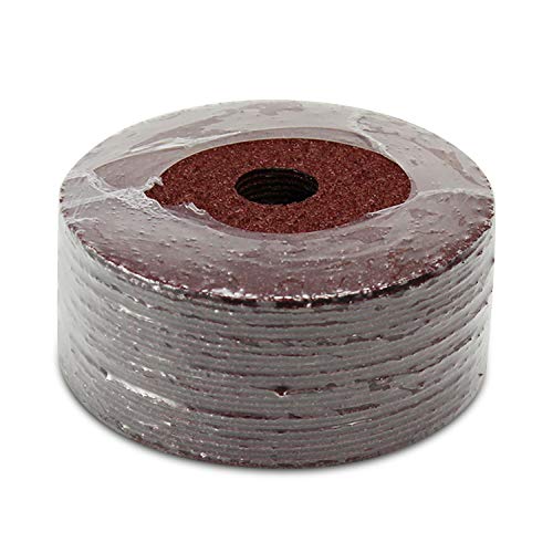 BHA Aluminum Oxide Resin Fiber Sanding and Grinding Discs, 4.5β x 7/8β, 36 Grit - 25 Pack
