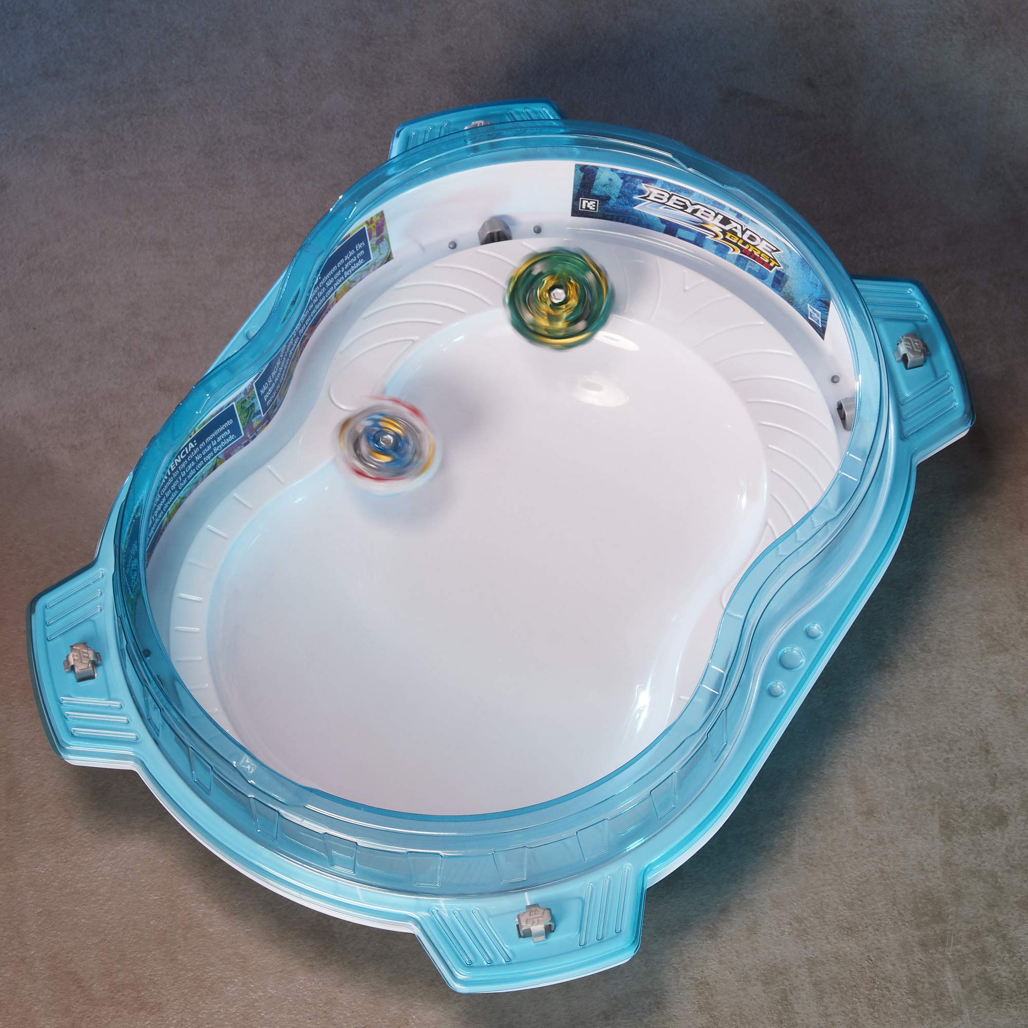 BEYBLADE Burst Rise Hypersphere Vertical Drop Battle Set - Complete Set with Beystadium, 2 Battling Top Toys and 2 Launchers, Ages 8 and Up (Amazon Exclusive)