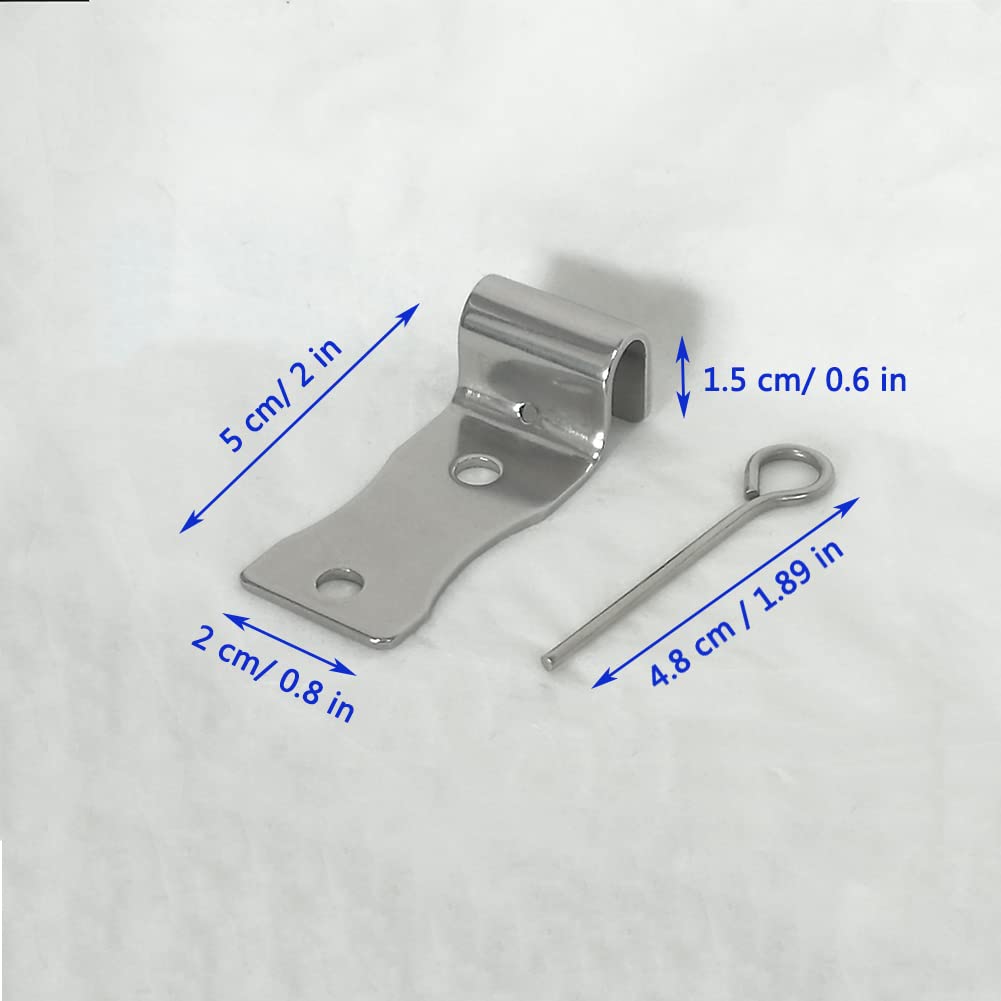 BOLWHAO 8 PCS Sofa Zig Zag Spring Repair Brackets Kit, Sofa Savers Sofa Zig Zag Spring Repair Brackets for Furniture Chair Couch Sofa Upholstery Spring Replacement Repair