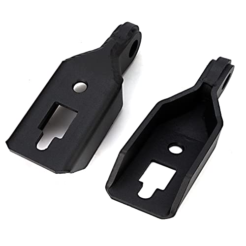 Demon Hook Bracket Compatible with 2009-2020 Ford F-150 Front Tow Hook D Ring Shackle Bracket, Tow Hook Shackle Mount Kit - Black