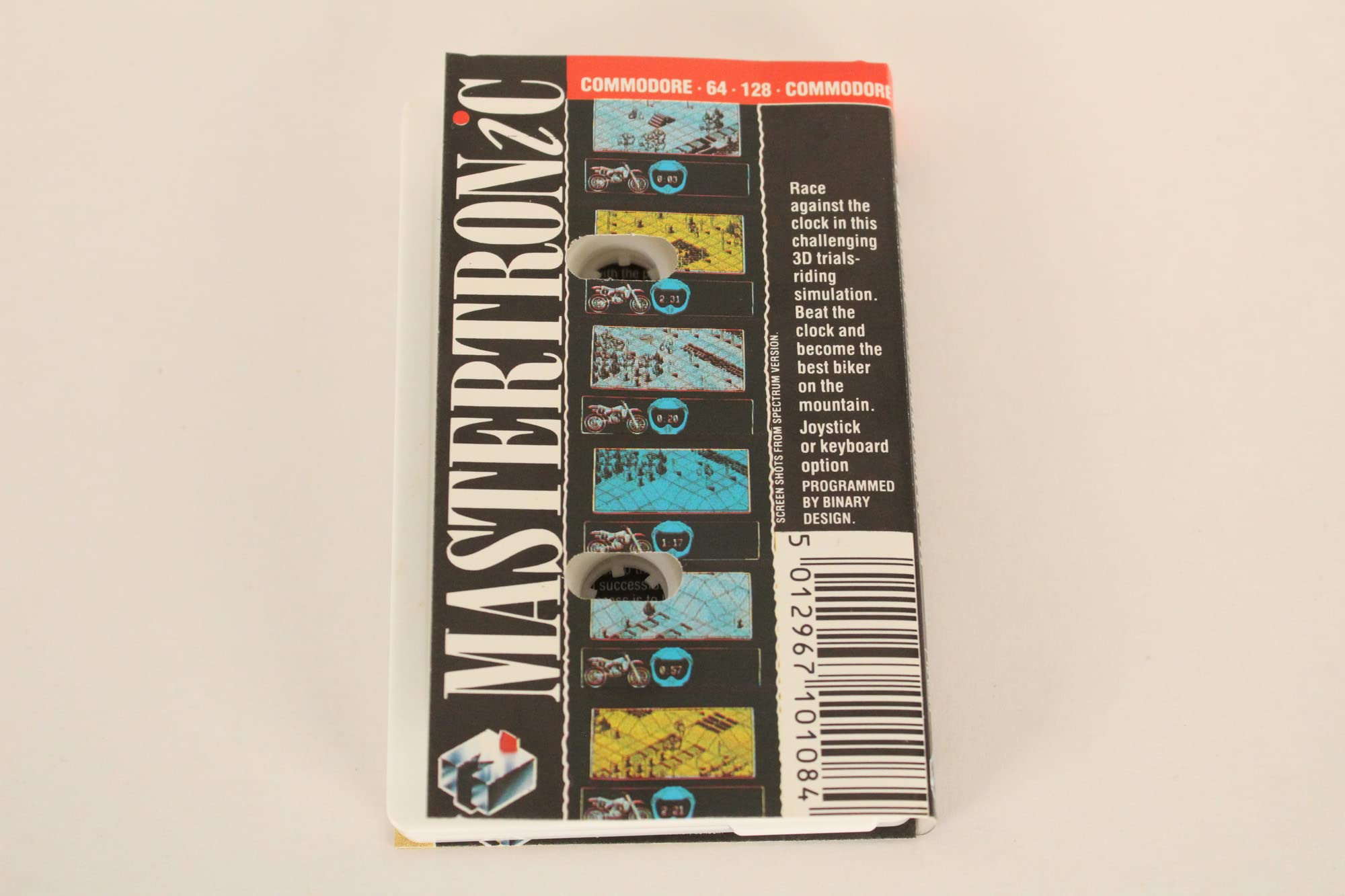 Motor Bike Madness 1988 (Commodore 64 C64 Mastertronic Video Game Cassette)