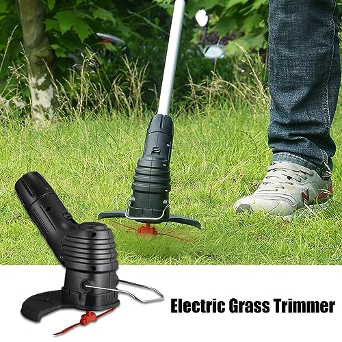 Electric Grass Trimmer Cordless Weed Eater Weed Wacker Waterproof Grass Cutter Machine Electric Lawn Trimmer Garden Tools - (Color: Trimmer)