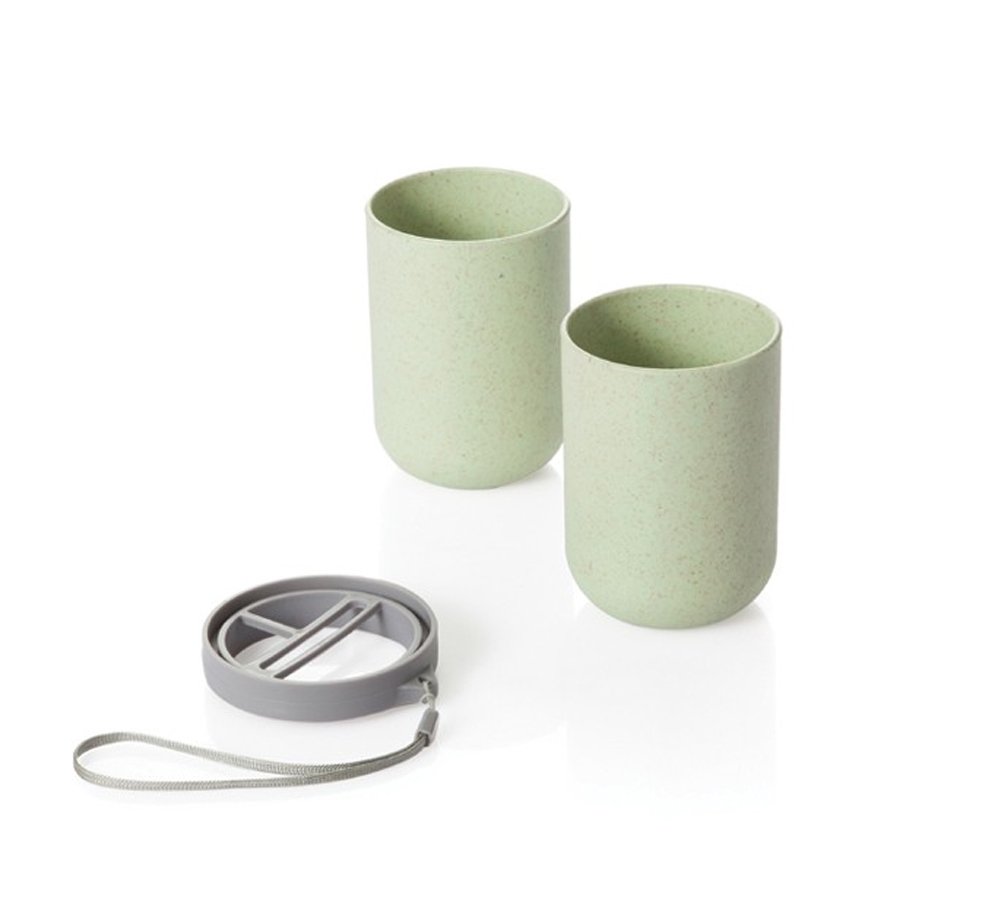 Travel Toothbrush Storage Box Portable Wash Cup Travel Wash Cup Case/Holder/Container Color Random