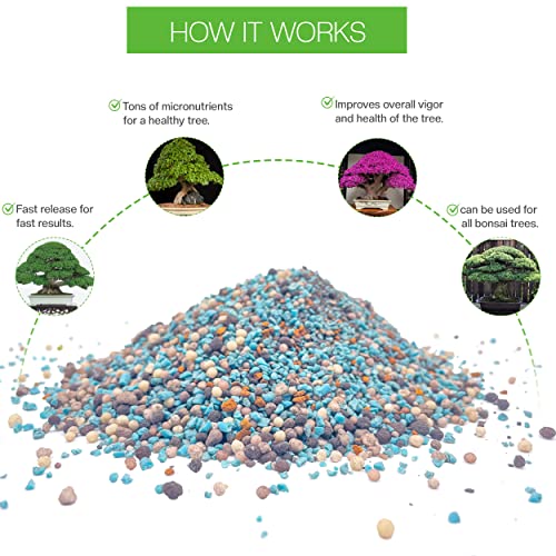 Bonsai All-Purpose Fertilizer by The Bonsai Supply β 2Lbs| Quick Results | Micro Nutrients for Vital Bonsai Health
