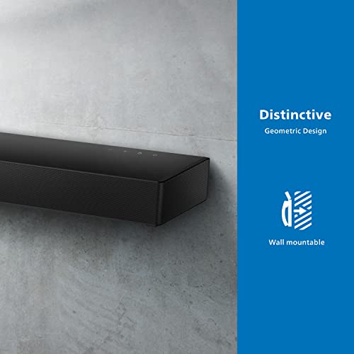 Philips B5706 2.1-Channel Soundbar with Built-in Subwoofer, Stadium EQ Mode