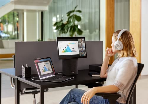 Cisco | Bang & Olufsen Cisco 980, Wireless Dual Over-Ear Bluetooth Headset with Case, USB-A HD Adapter, Active Noise Cancellation, First Light, 1-Year Limited Liability Warranty, HS-WL-980-BUNA-L