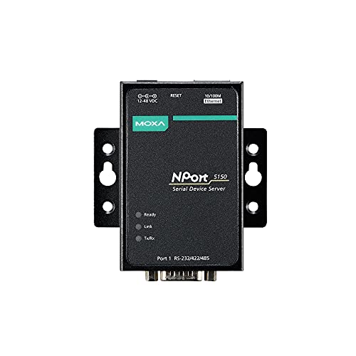 Moxa NPort 5150-1 Port RS-232/422/485 Serial Device Server