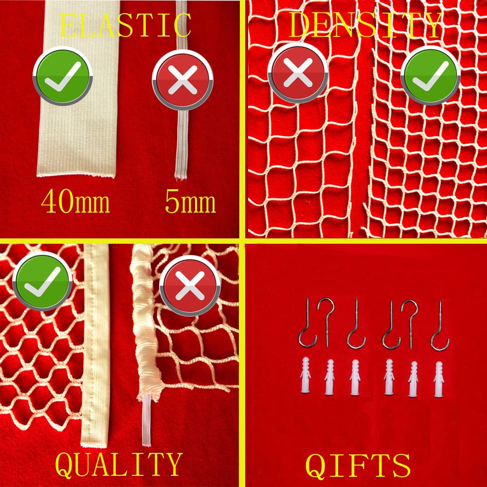 Stuffed Animal Net Or Hammock, Teddy Bear Holder Nets,White Toy Hammock for Stuffed Animals Storage, 2 Pack - XWGJ