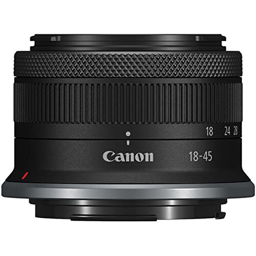Canon EOS R10 Mirrorless Camera w/RF-S 18-45mm f/4.5-6.3 is STM + EF 75-300mm f/4-5.6 III Lens + 2X 64GB Memory + Case + Microphone + LED Video Light + More (35pc Bundle)