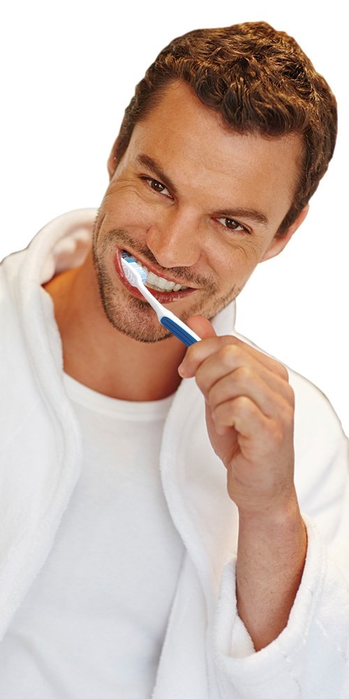 REACH Advanced Design Toothbrushes, Firm, 3 Count - Colors May Vary
