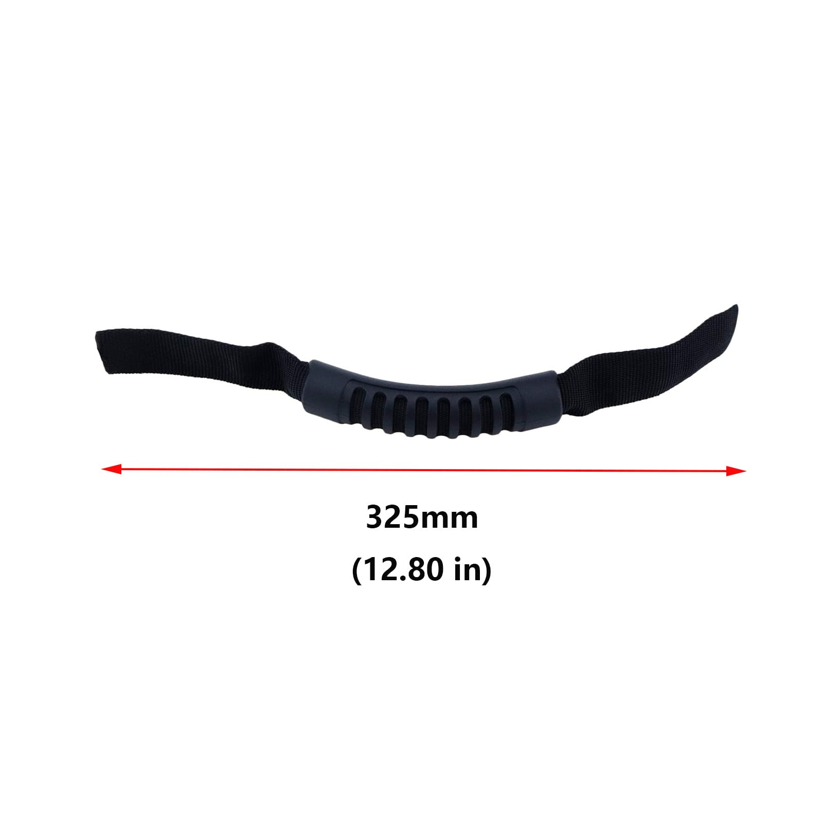 Antrader 1Pcs Marine Durable Rubber Nylon Handle, Replacement Accessory Kit for Kayak, Canoe or Suitcase Luggage