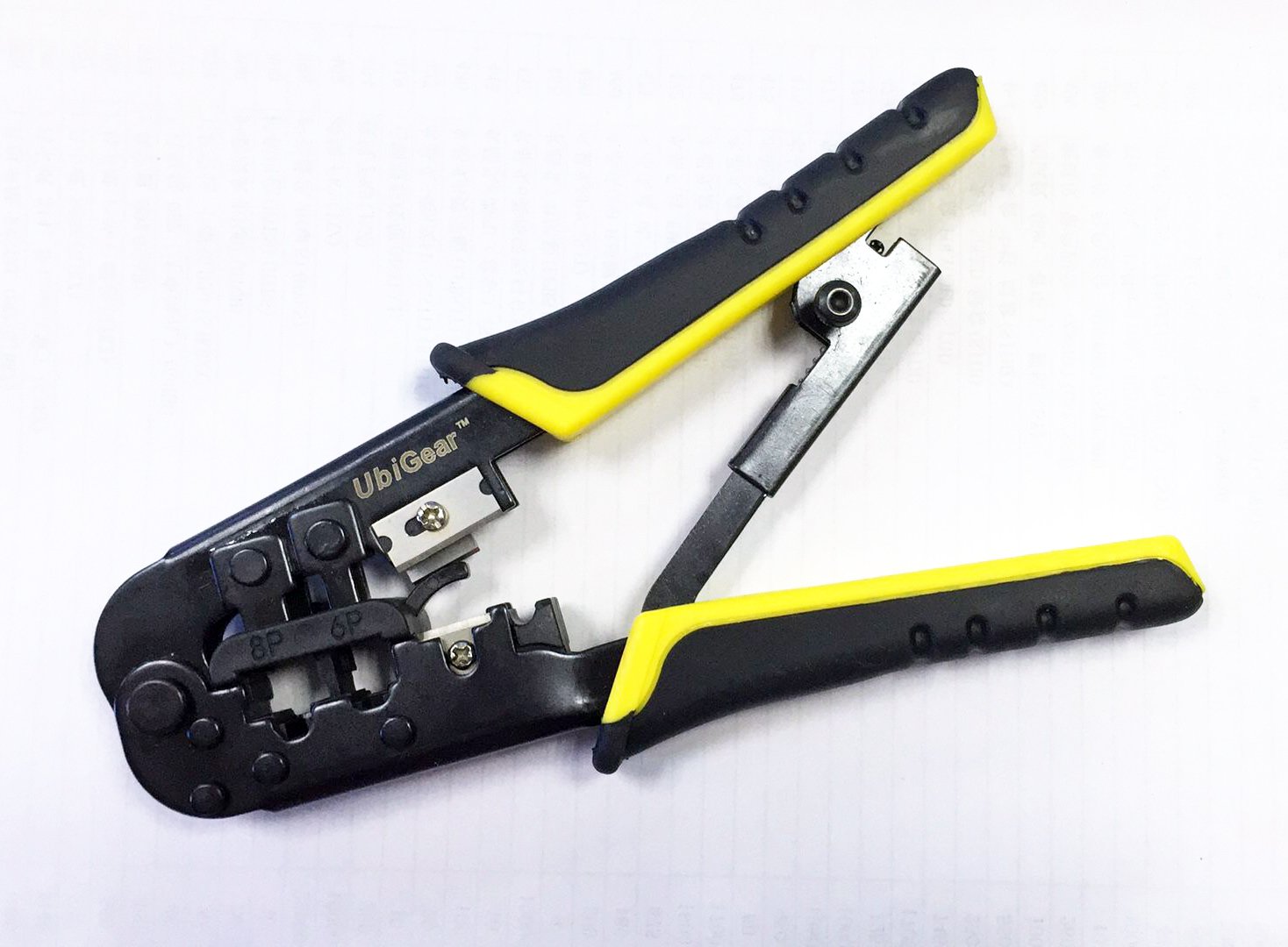 UbiGear® Network/Phone Cable Tester + RJ11/RJ12/RJ45 Network Cable Crimper + RJ45 CAT5e Connectors Plugs/Boots Stripper Network Tool Kits (Premium 568 Tool Kits)